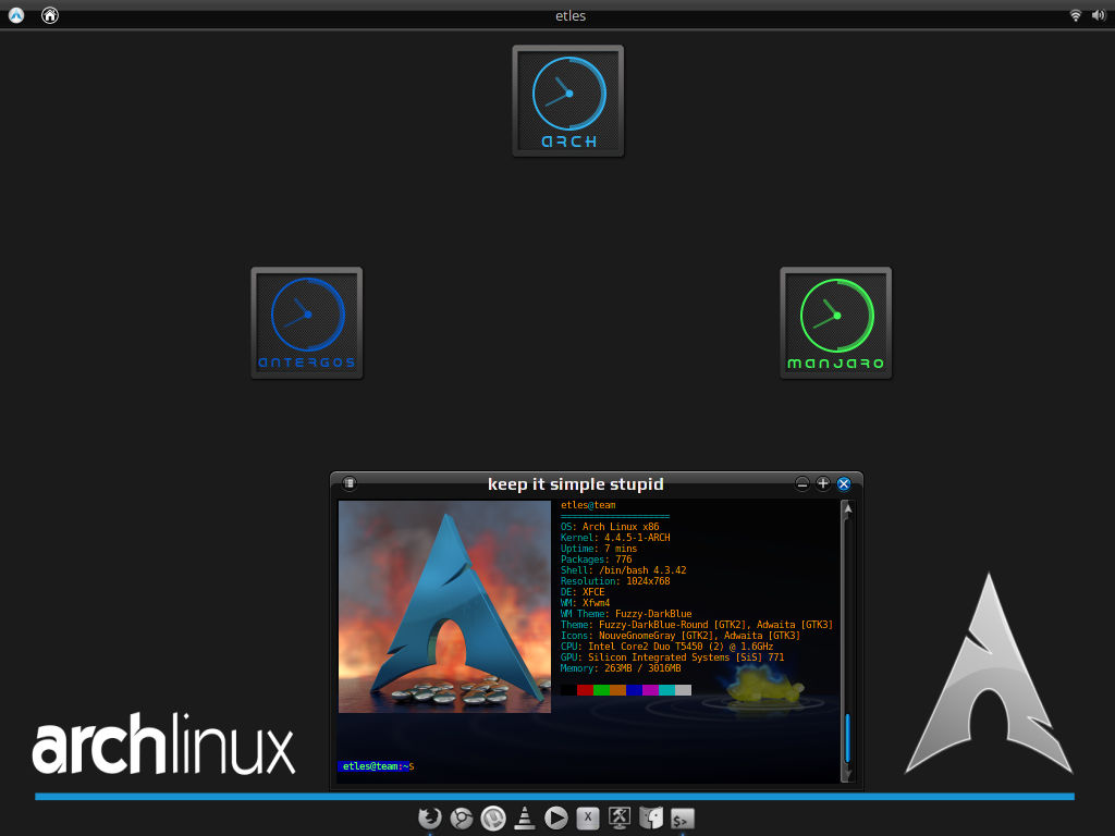 Conky-CARBON by EtlesTeam on DeviantArt