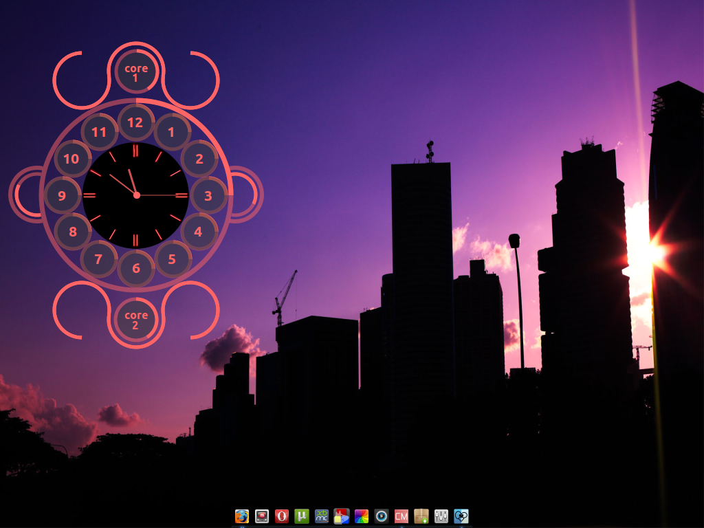 Conky Art-Circles-V2 by EtlesTeam on DeviantArt