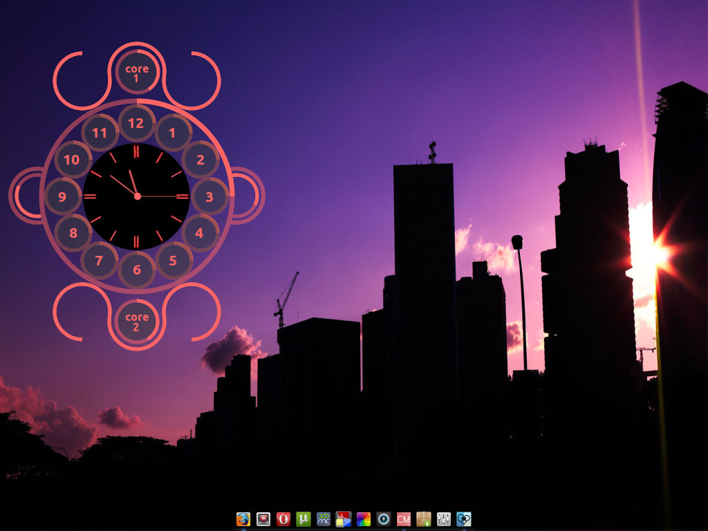 Conky Art-Circles-V2 by EtlesTeam on DeviantArt