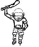 Little Slugger, outline by DeadeyeClark on DeviantArt