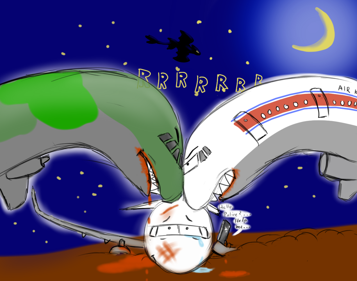 clash of the... killer planes? by dragonslayersair on DeviantArt