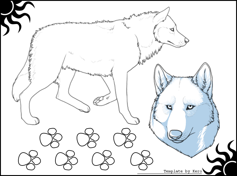 Blank Wolf Character Sheet