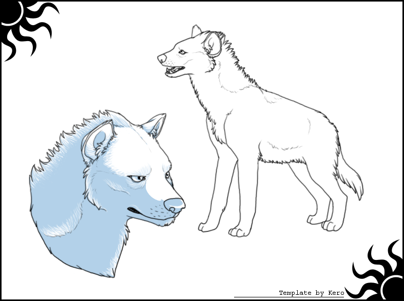 Free-Use Hyena Character Sheet by Lenval on DeviantArt