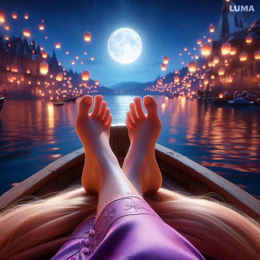 Raupunzel Toes - VIDEO by CipollAI on DeviantArt