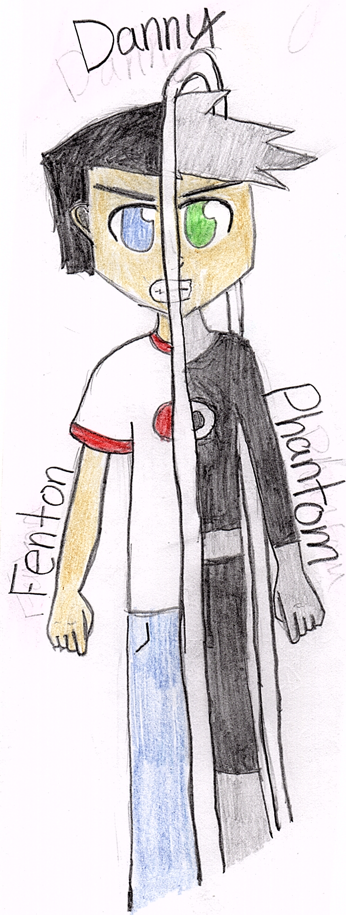 Danny Phantom/Fenton by Oswinkitten on DeviantArt