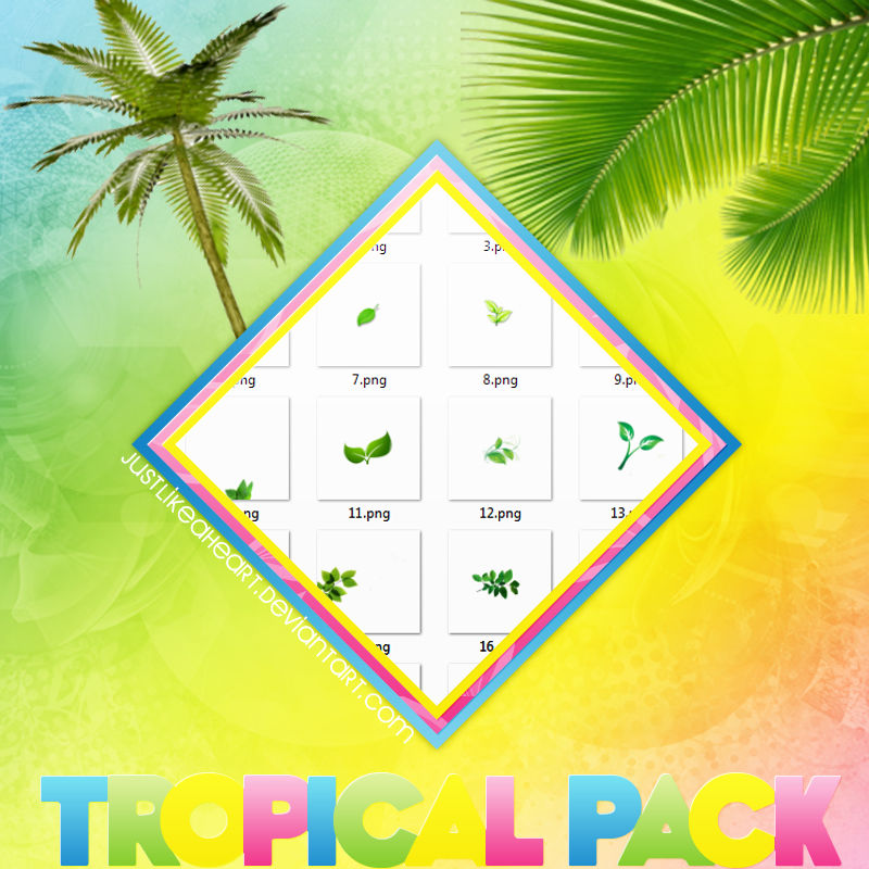 ~#Tropical Pack by outside-thenight on DeviantArt