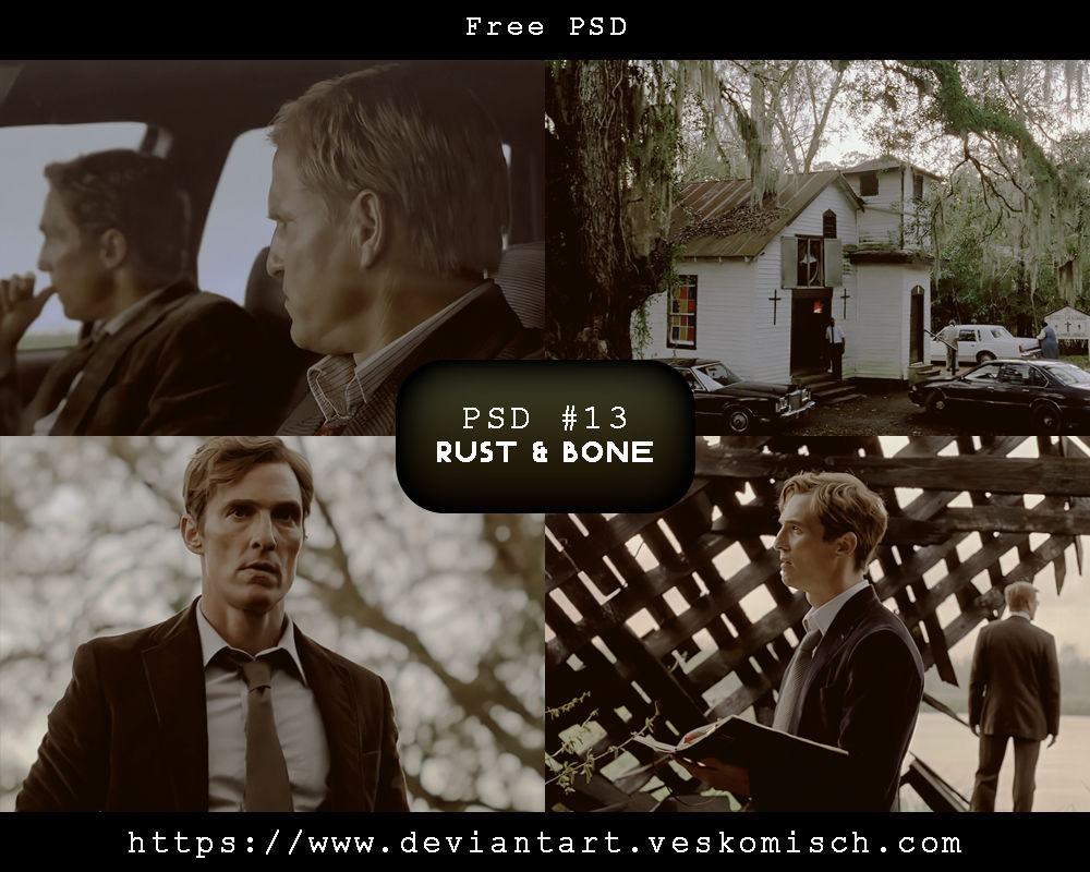 PSD#13 || Rust and Bone by VesKomisch on DeviantArt