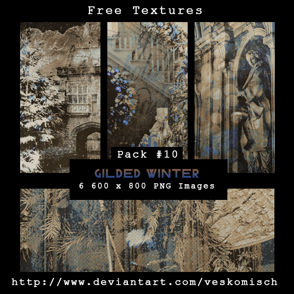 [free] texture pack 10 :: gilded winter by VesKomisch on DeviantArt