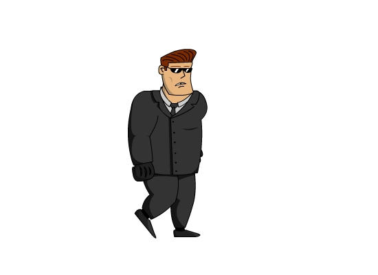 Ah-nold Walking by jfeather on DeviantArt