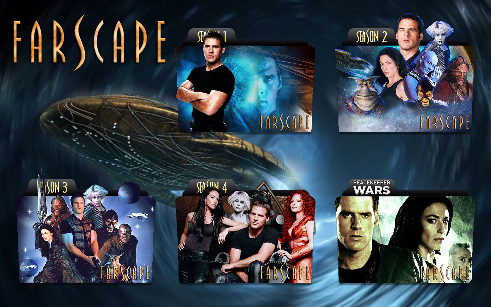 Farscape Season 1-5 Folder Icons by NicholasMacAldonich on DeviantArt