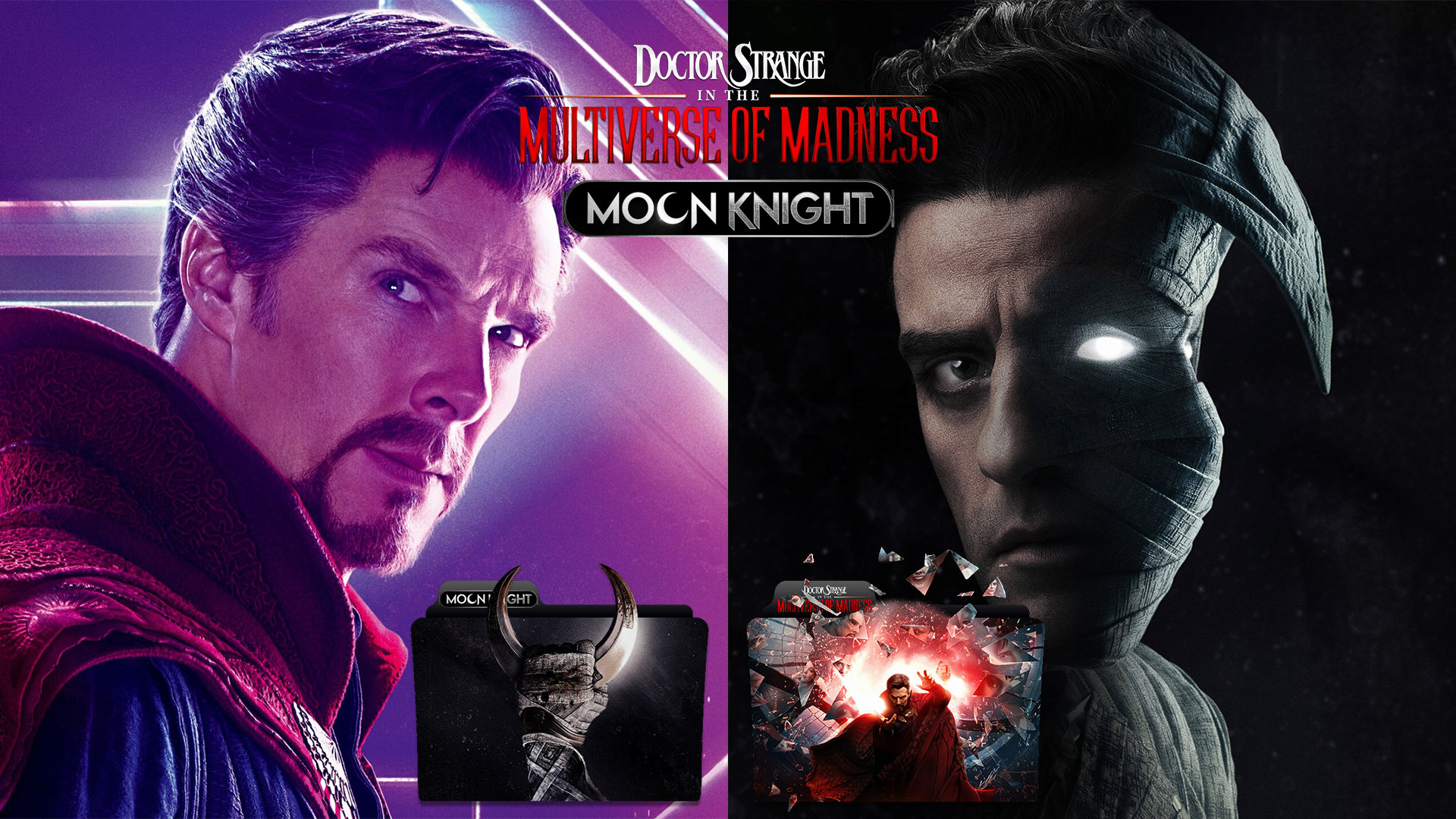 Doctor Strange 2 and Moon Knight Folder Icons by NicholasMacAldonich on ...