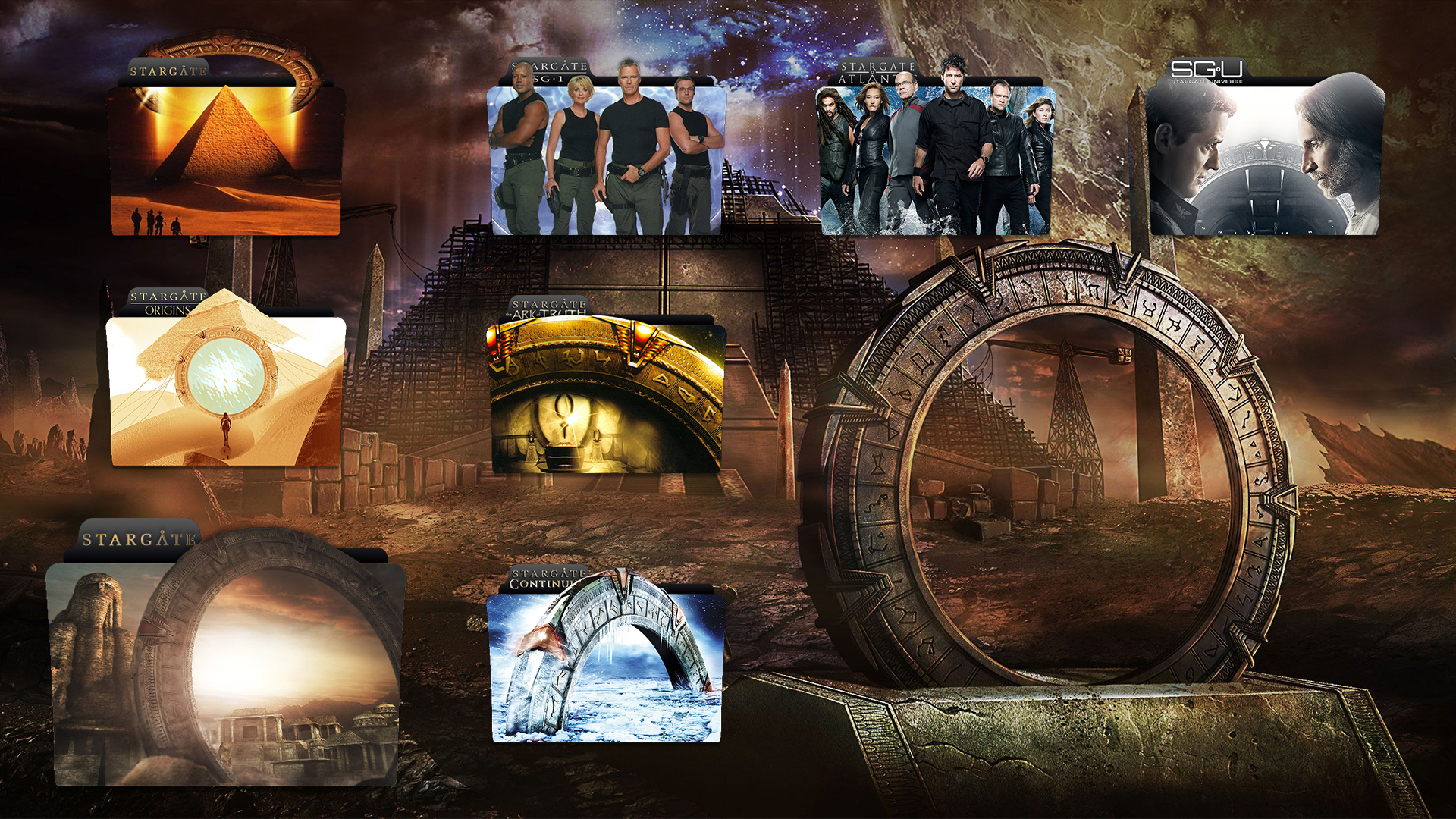 Stargate Ultimate main folder icon collection by NicholasMacAldonich on ...