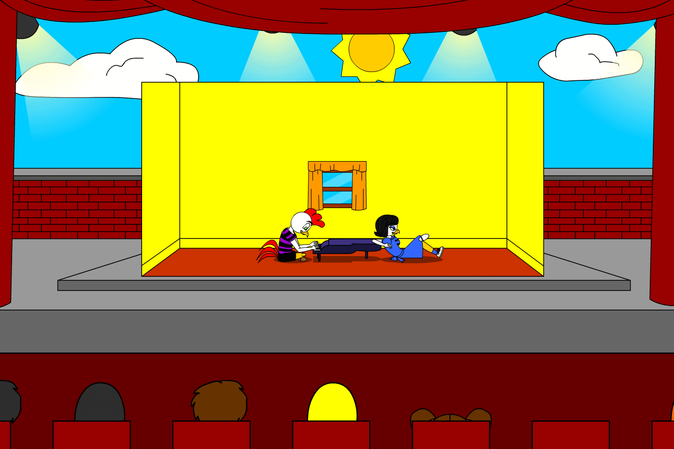 My Digital Animation final - Chicky as Lucy sings by BerryViolet on ...