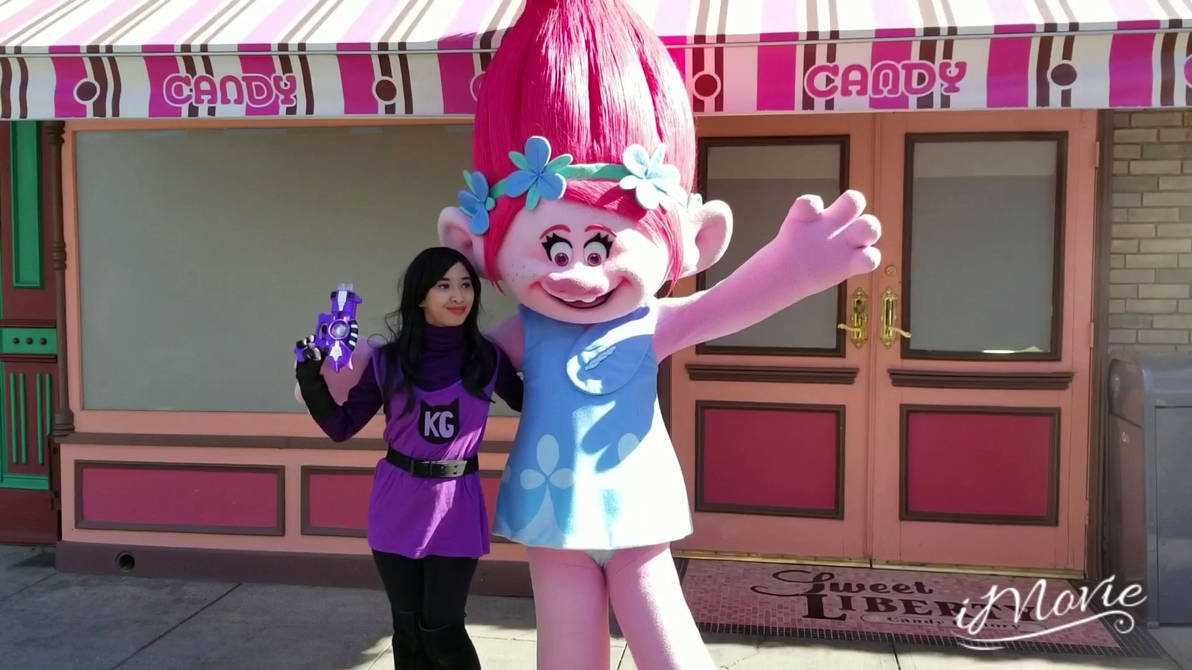 I as K-Girl meet Queen Poppy of Dreamworks Trolls by BerryViolet on ...