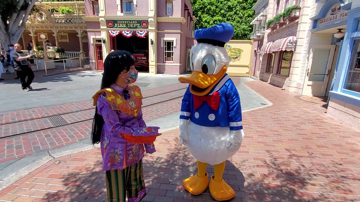 I as Berry Violet meets Disneyland Donald Duck 1 by BerryViolet on ...