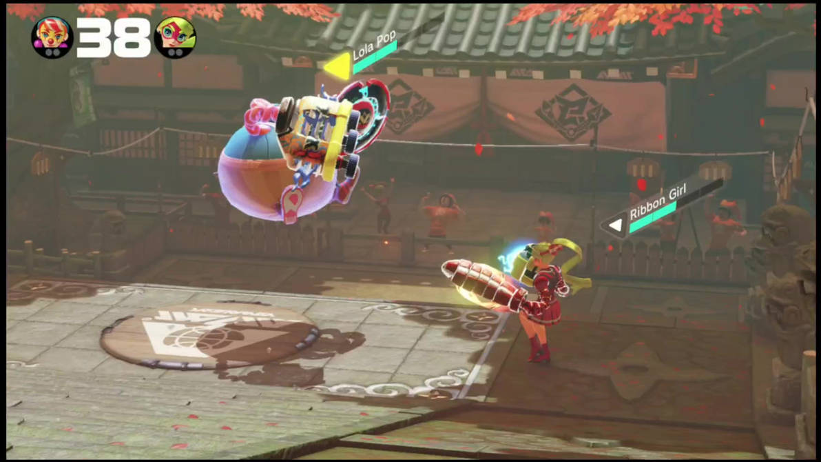 ARMS - Lola Pop Vs Ribbon Girl in Ninja Collage by BerryViolet on ...