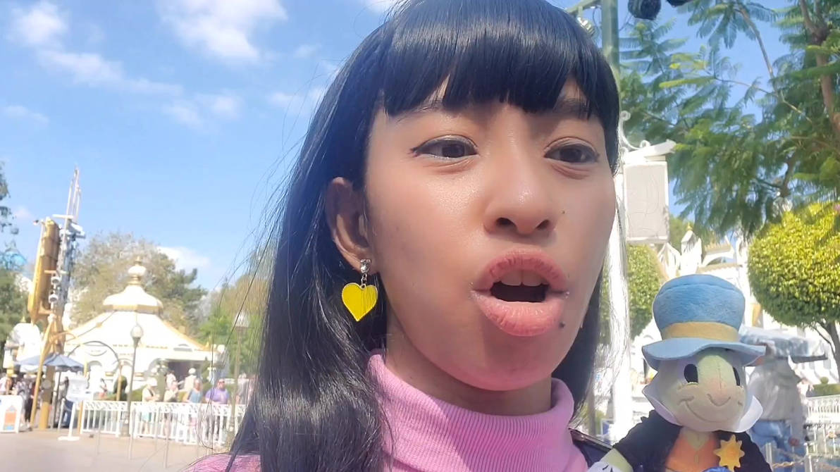 Pt 2 Berry Violet and Jiminy Cricket in Disneyland by BerryViolet on ...