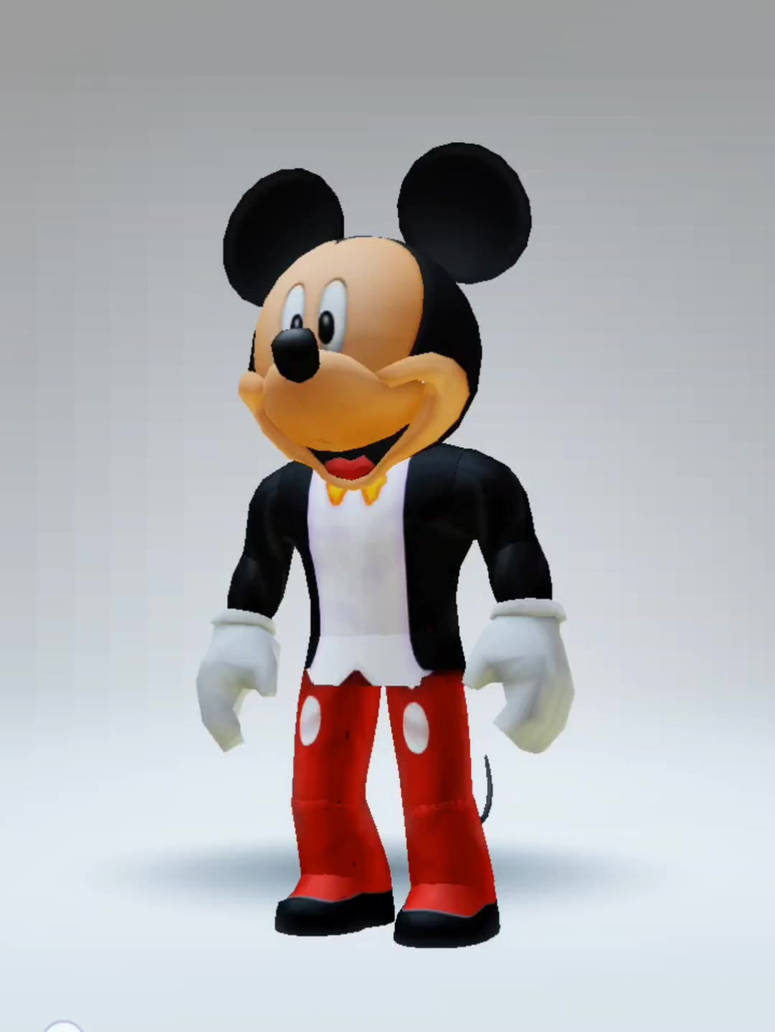 Roblox Modern Mickey Mouse in Disneyland tuxedo by BerryViolet on ...