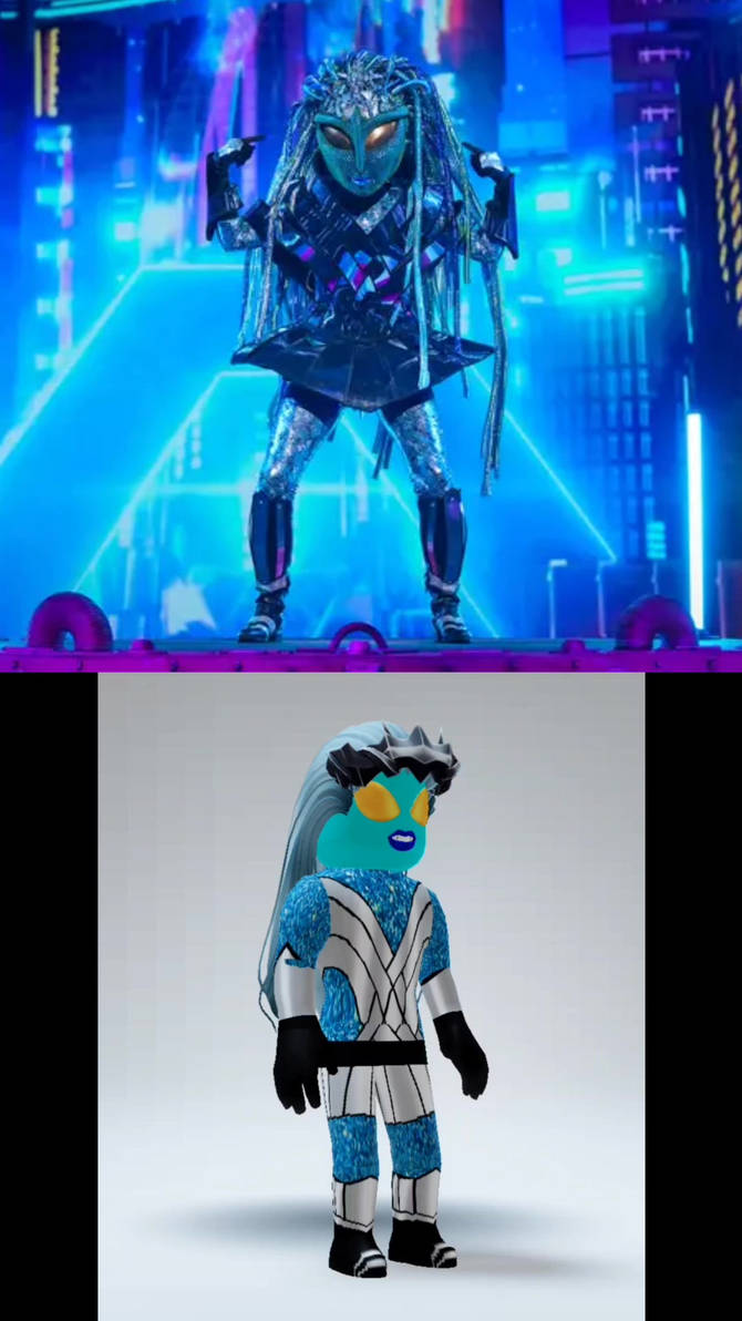 Roblox Masked Singer UK - Alien by BerryViolet on DeviantArt