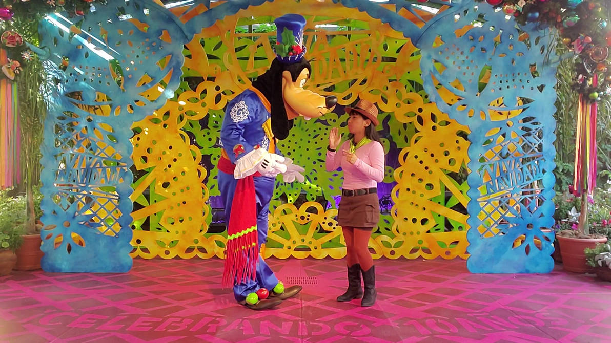 I gave Viva Navidad Goofy a Chips Ahoy cookie gift by BerryViolet on ...