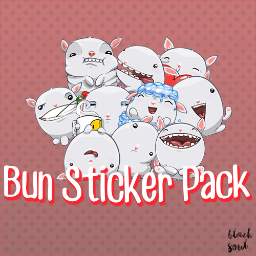 Facebook Stickers Bun