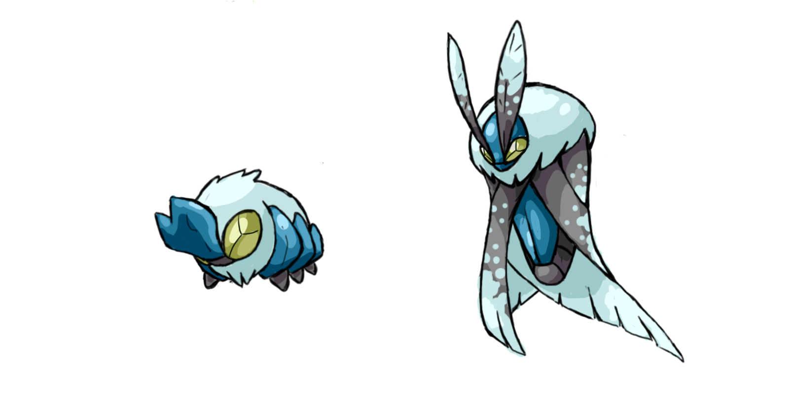 Pokemon Volcarona Evolution