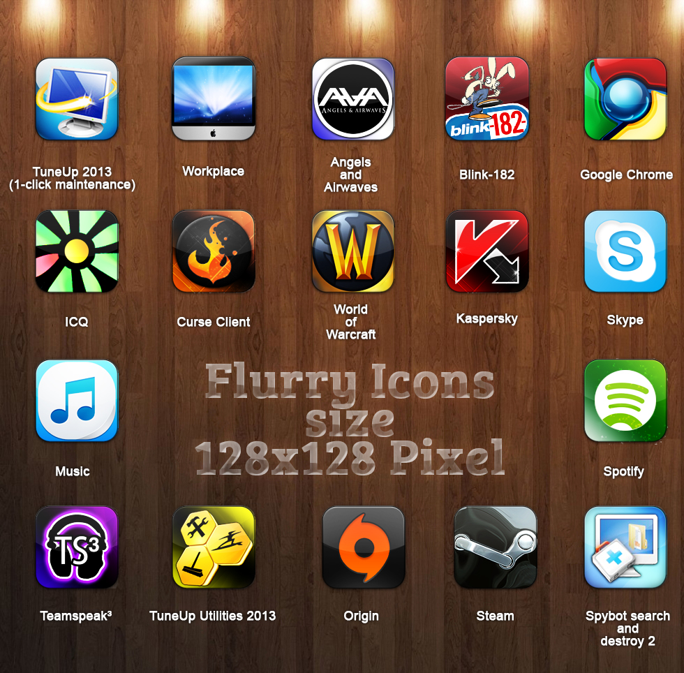 Flurry Icons 128x128Pixel PNG by starOneEightyTwo on DeviantArt