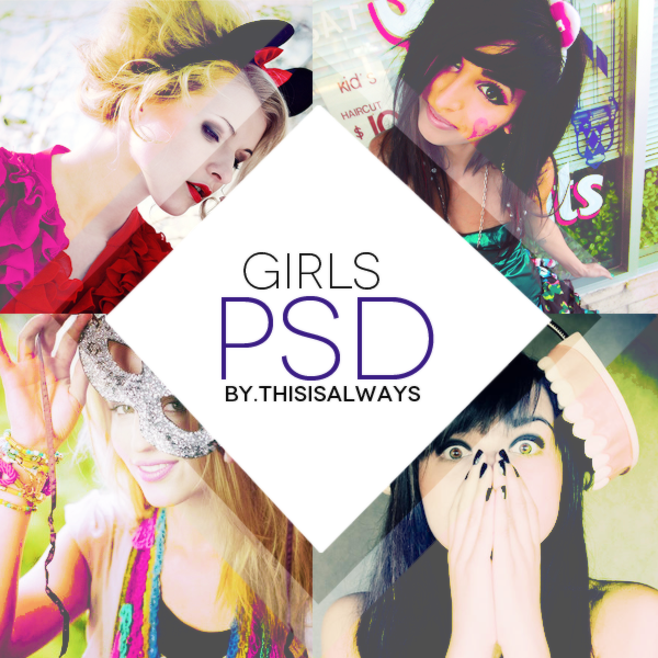 Girls|PSD by ThisIsAlways on DeviantArt