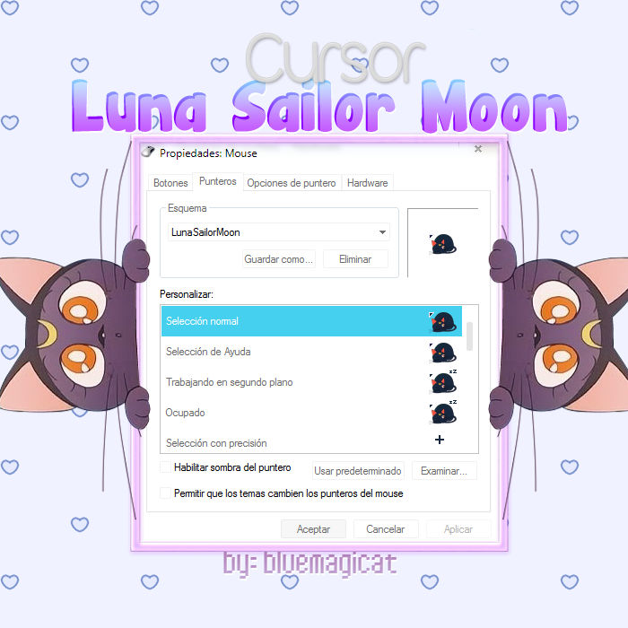 Cursor Luna Sailor Moon by Bluemagicat on DeviantArt