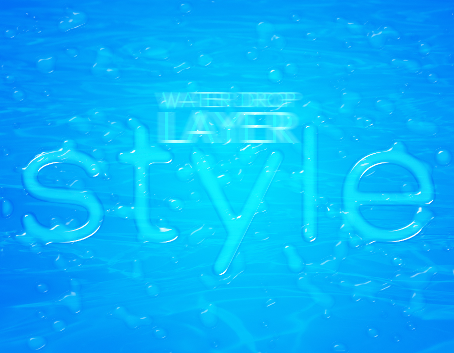 Water Drop Layer Style by PoyoPoyo321 on DeviantArt