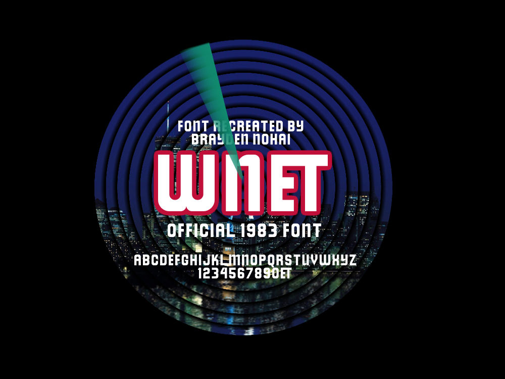 Official WNET 1983 Font by BraydenNohaiDeviant on DeviantArt