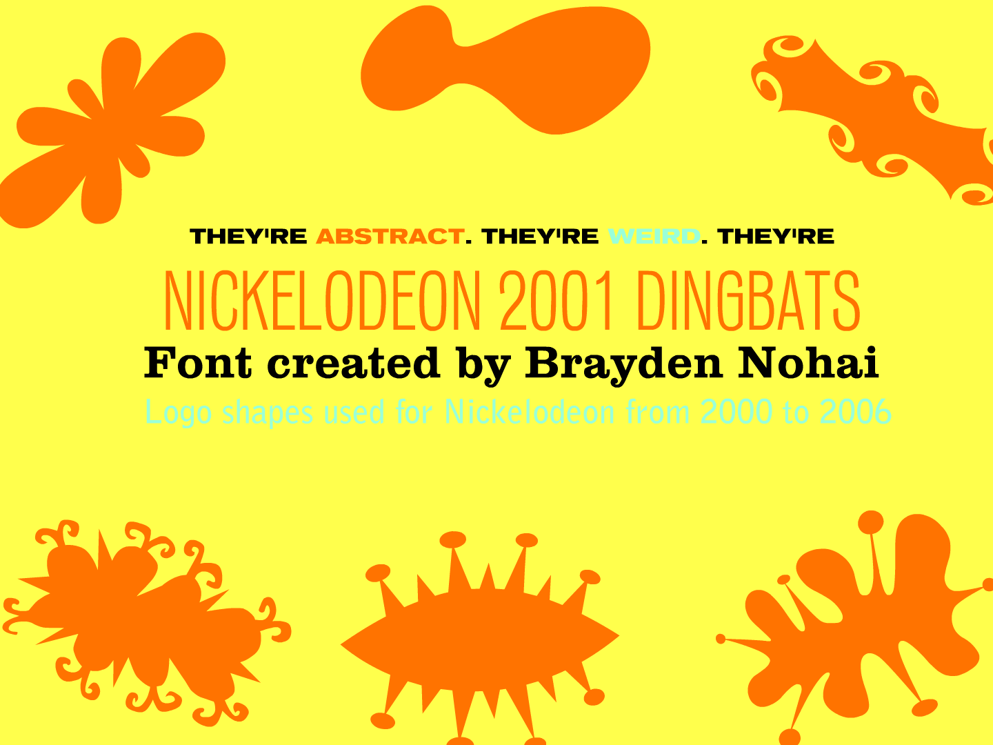 Nickelodeon Logo 2001