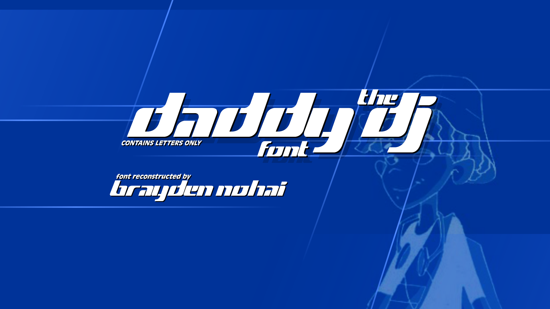 daddy dj logo font by BraydenNohaiDeviant on DeviantArt