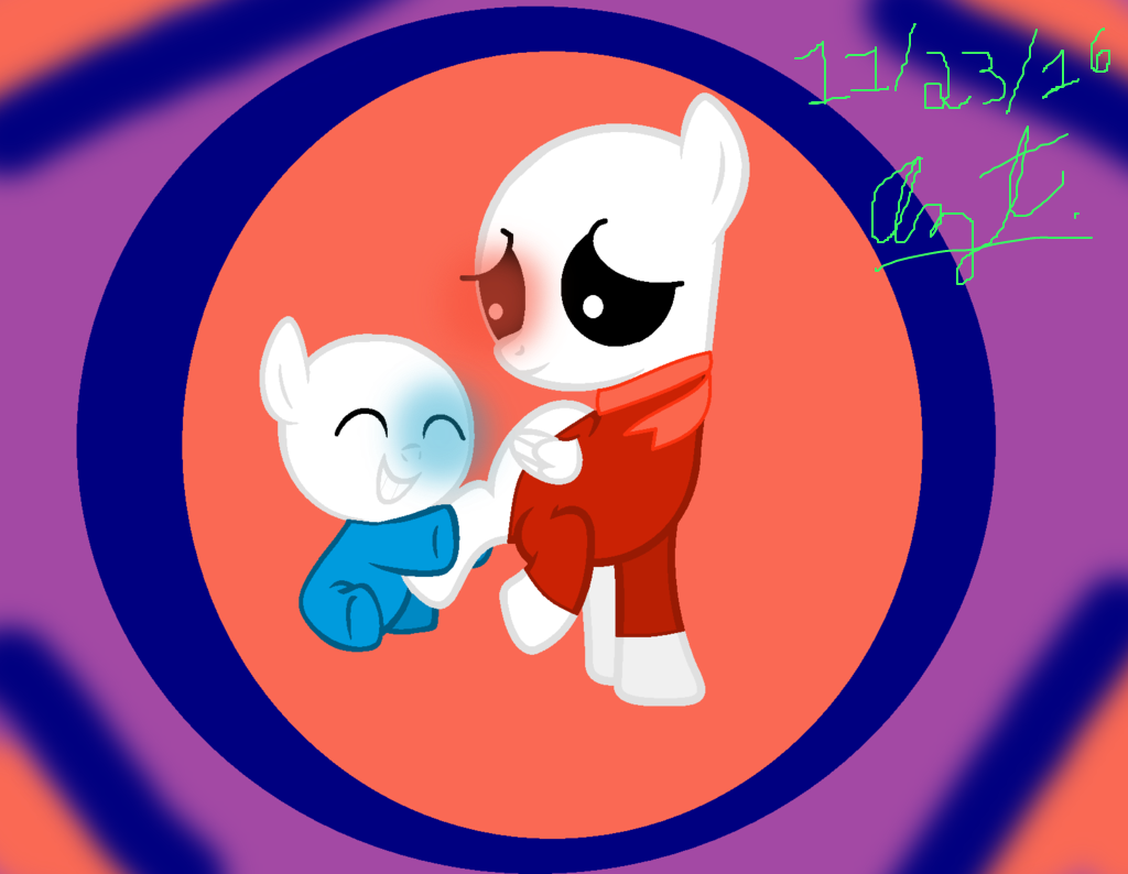 Undertale MLP Version (Sans and Papyrus) by Pixiemafia137 on DeviantArt