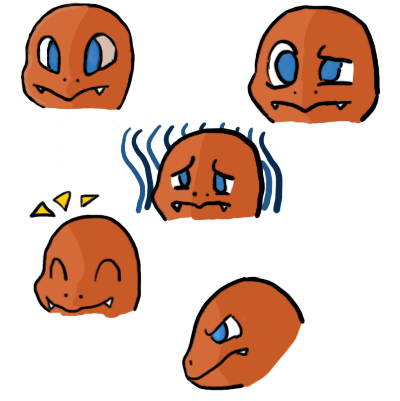 Charmander's Expression by LetsAnimateIt88 on DeviantArt