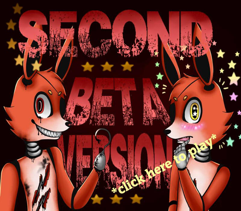 SECOND Beta Version! Foxy Flash GAME!//unfinished by Eloylie on DeviantArt
