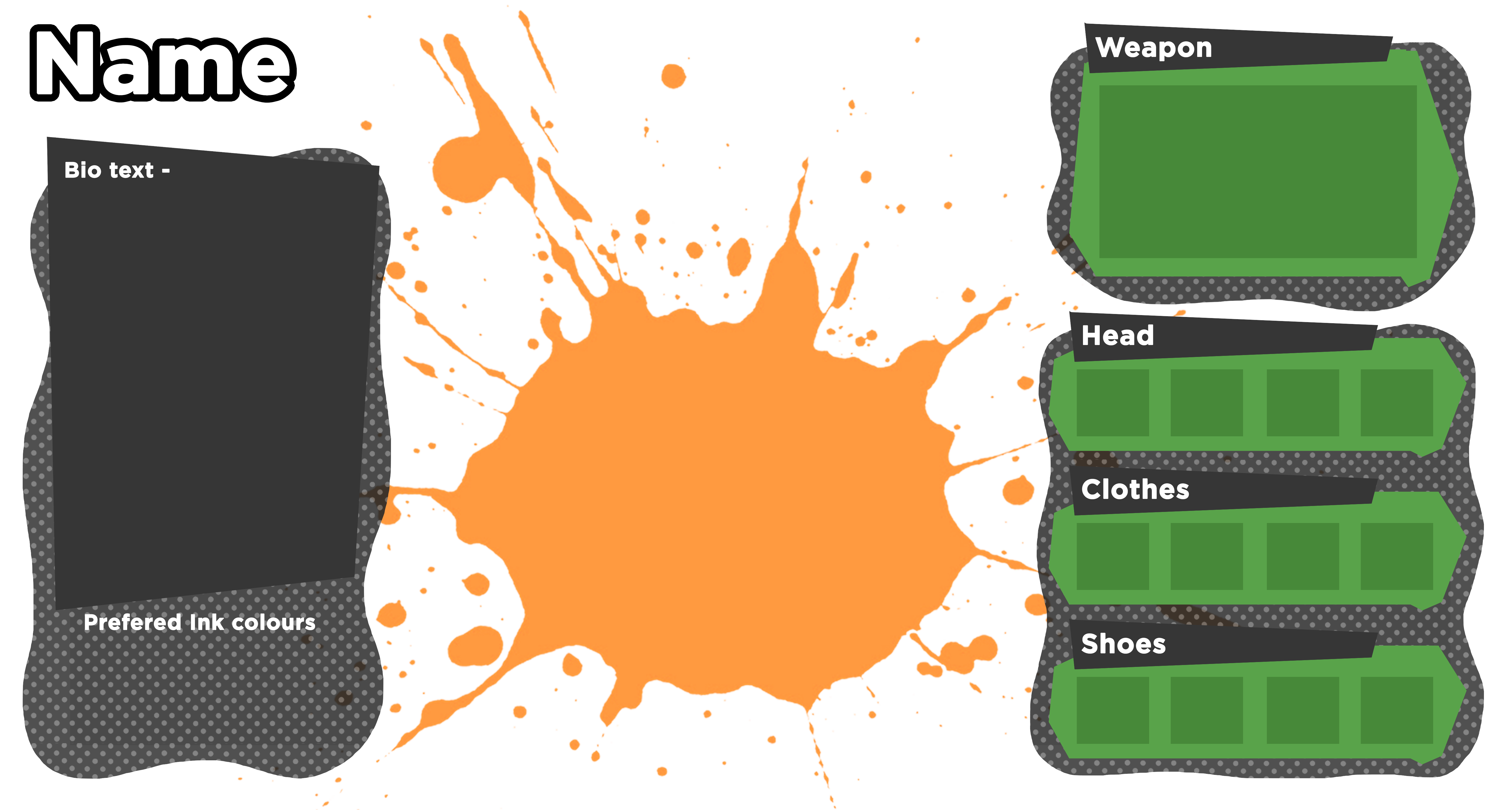 Squid Kid OC Template By Luifex On DeviantArt