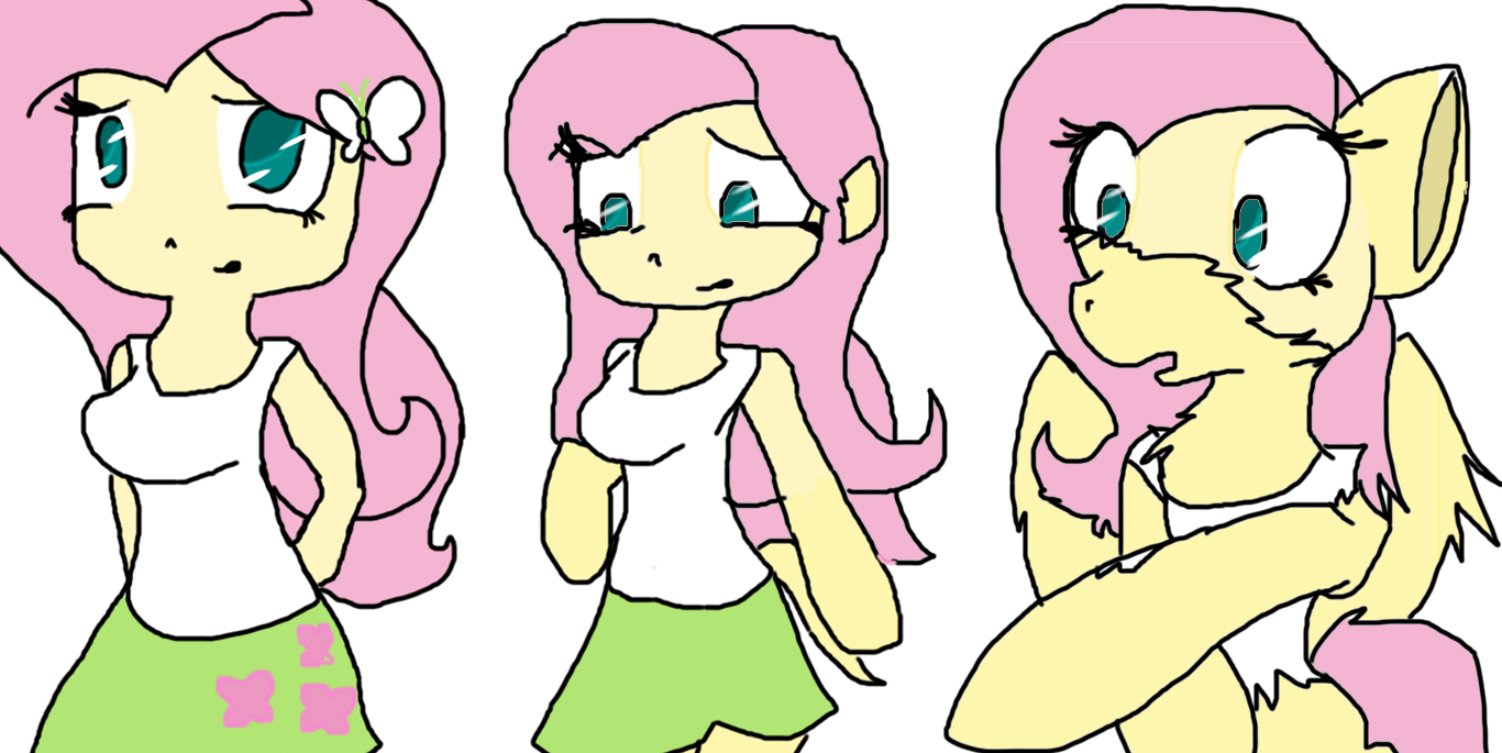 Fluttershy into pony tf part1 by Toffee-the-Dingo on DeviantArt