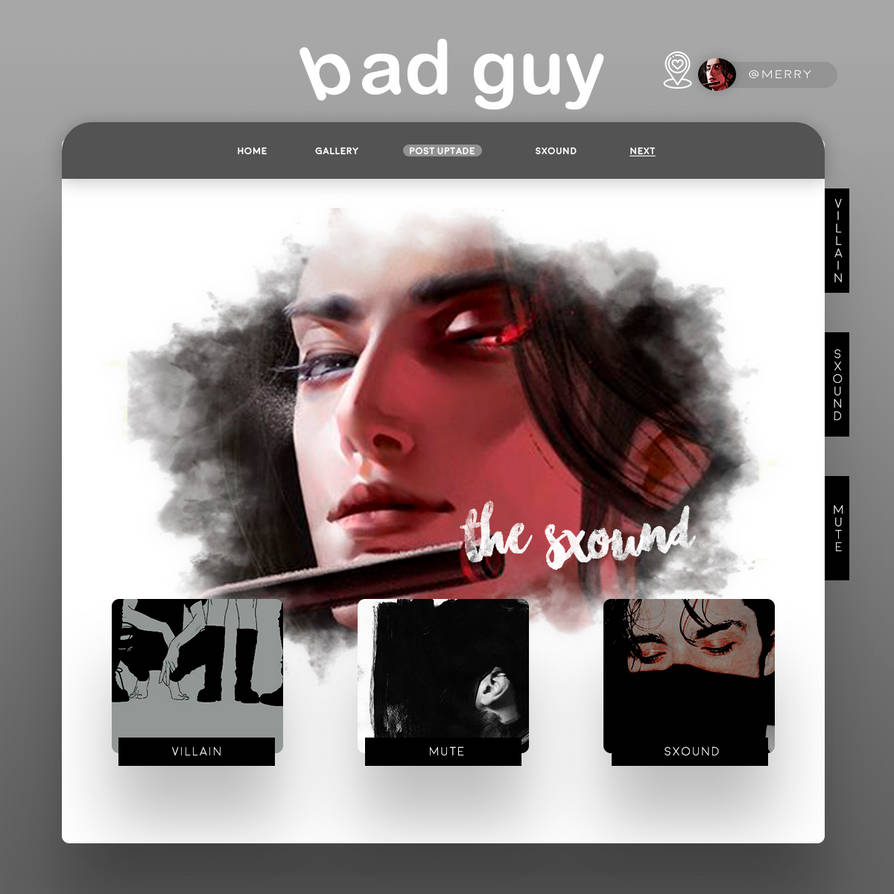 Template simple by merryross on DeviantArt