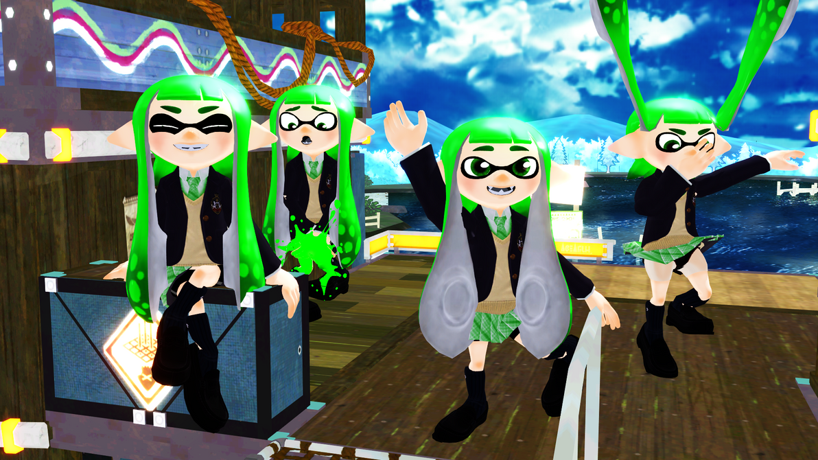 [MMD Splatoon] Inkura MMD Model, +DL by MMadness21 on DeviantArt