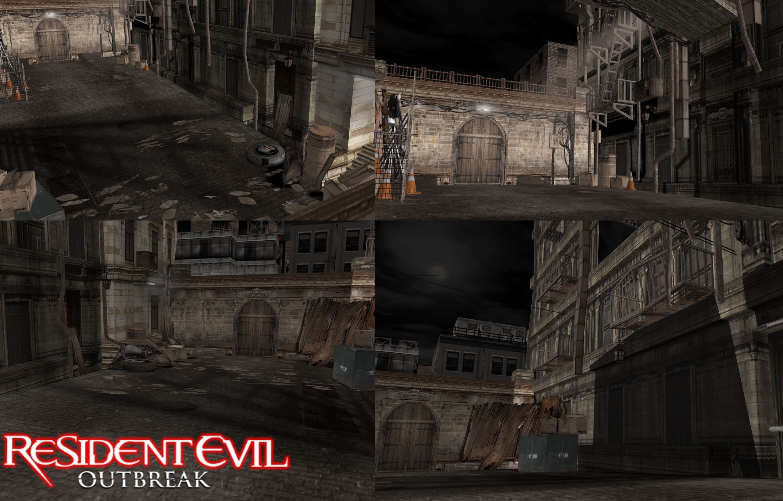 Resident Evil Outbreak Behind The Apartament by Tyrant0400Tp on DeviantArt