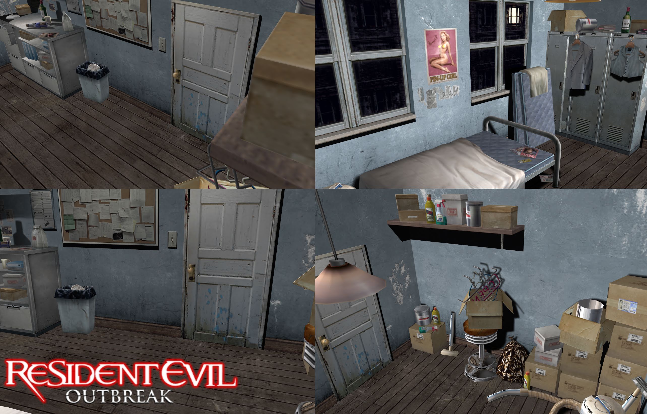 Resident Evil Outbreak Break Room XPS by Tyrant0400Tp on DeviantArt