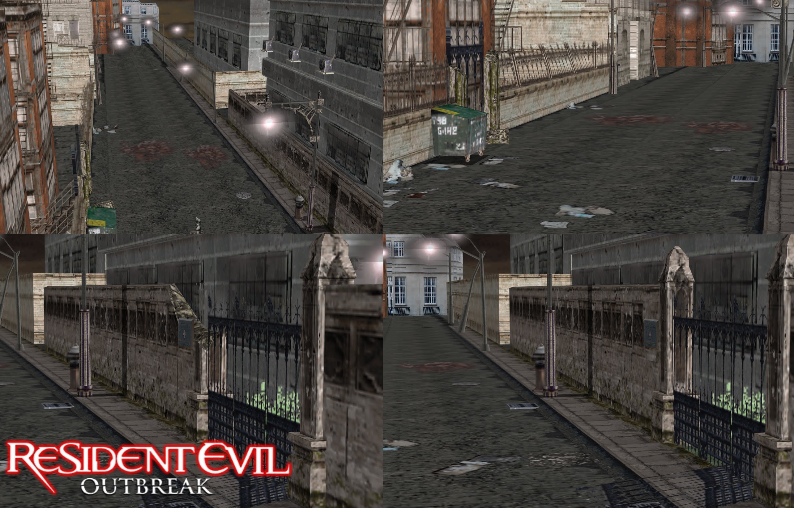 Resident Evil Outbreak Hospital Street XPS by Tyrant0400Tp on DeviantArt