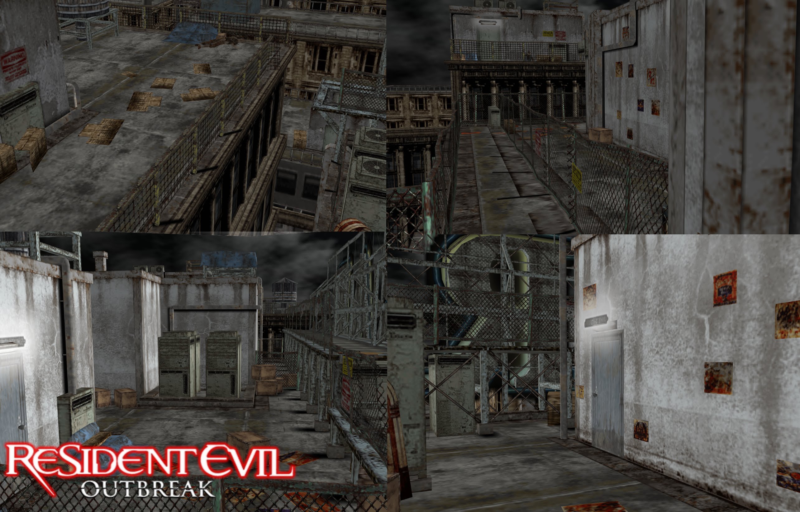 Resident Evil Outbreak Rooftop XPS by Tyrant0400Tp on DeviantArt