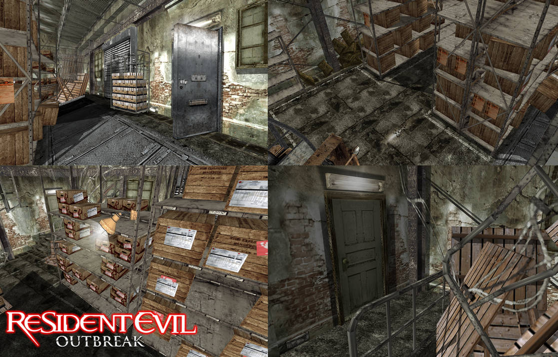 Resident Evil Outbreak Office Building Warehouse by Tyrant0400Tp on ...