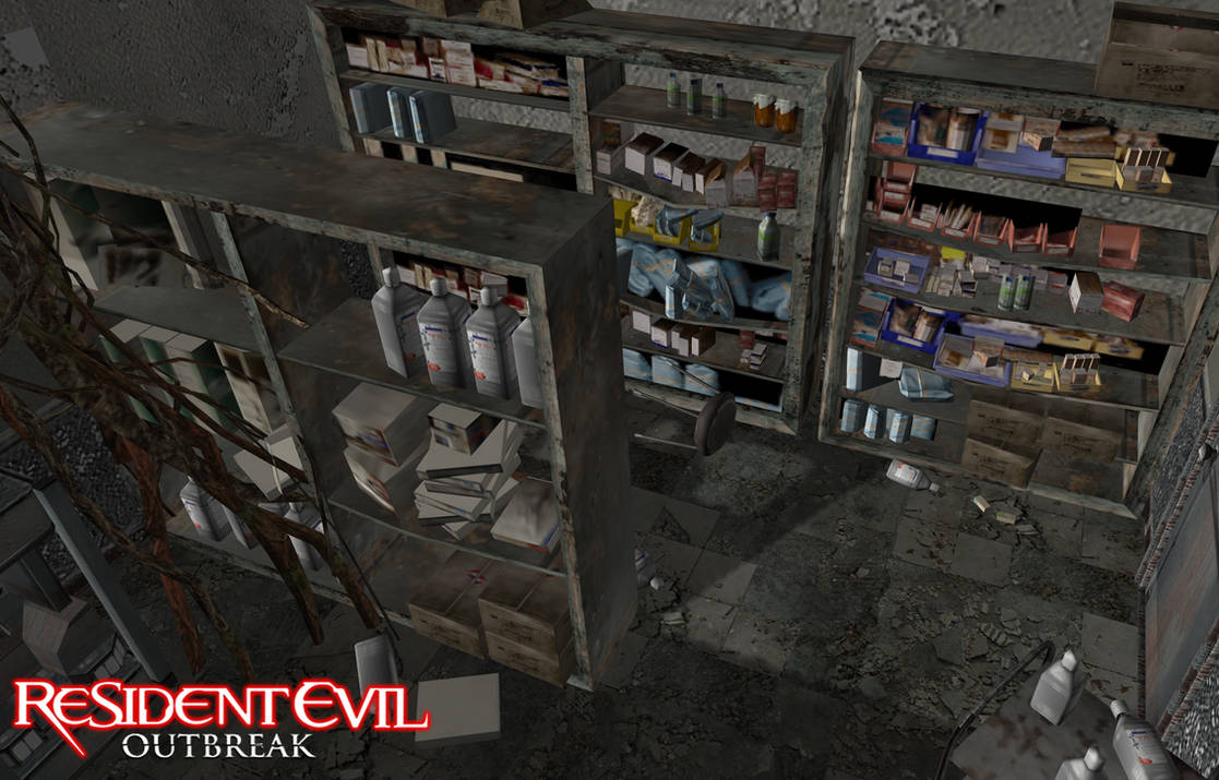 Resident Evil Outbreak Pharmacy by Tyrant0400Tp on DeviantArt