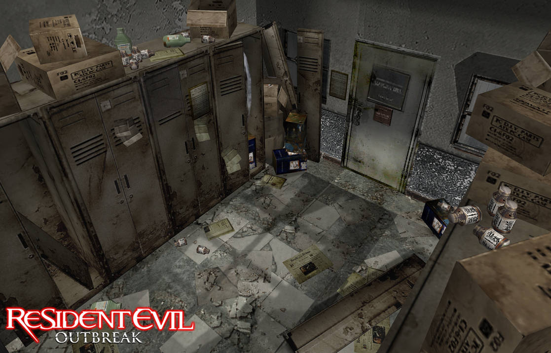 Resident Evil Outbreak Locker Room XPS by Tyrant0400Tp on DeviantArt