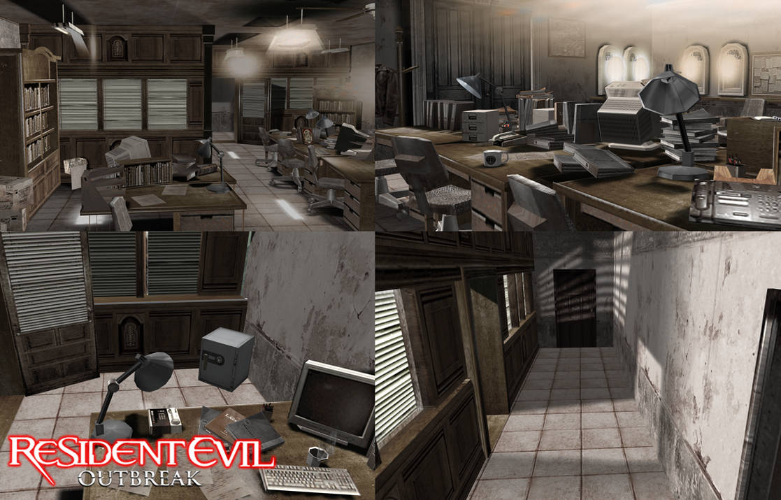Resident Evil Outbreak East Office XPS by Tyrant0400Tp on DeviantArt