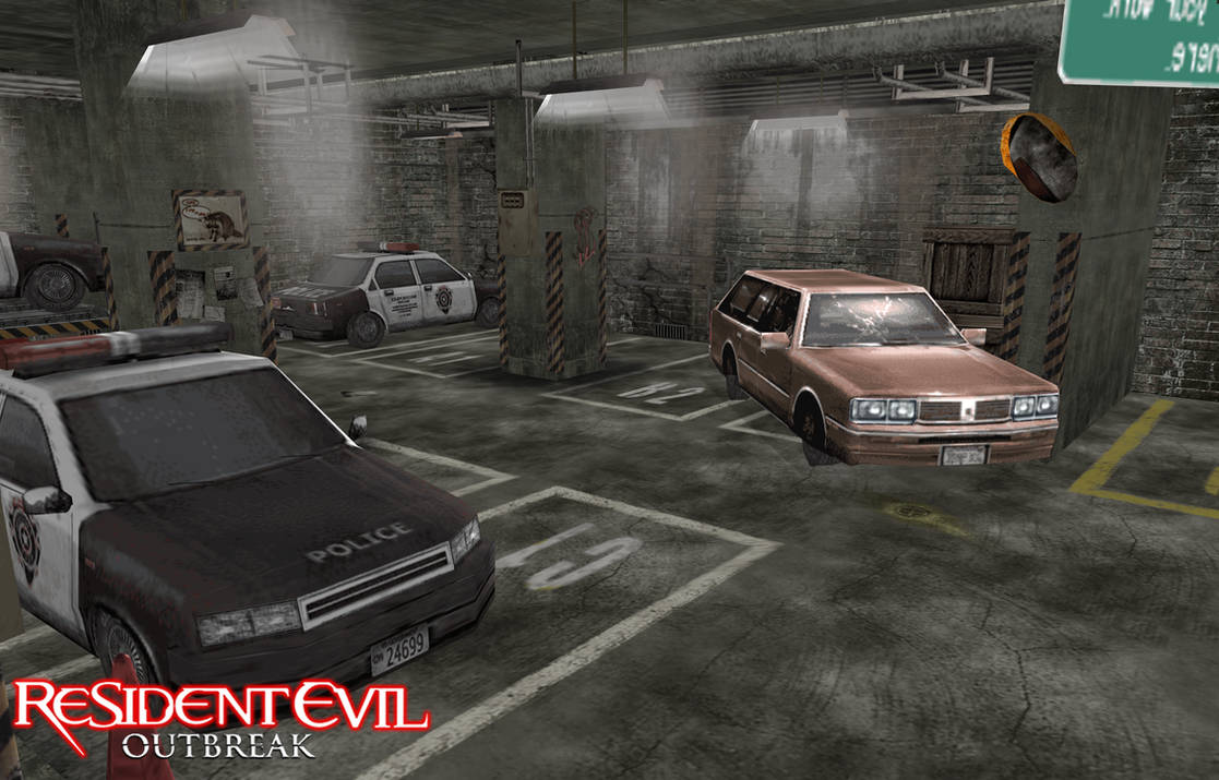 Resident Evil Outbreak Parking Garage XPS by Tyrant0400Tp on DeviantArt