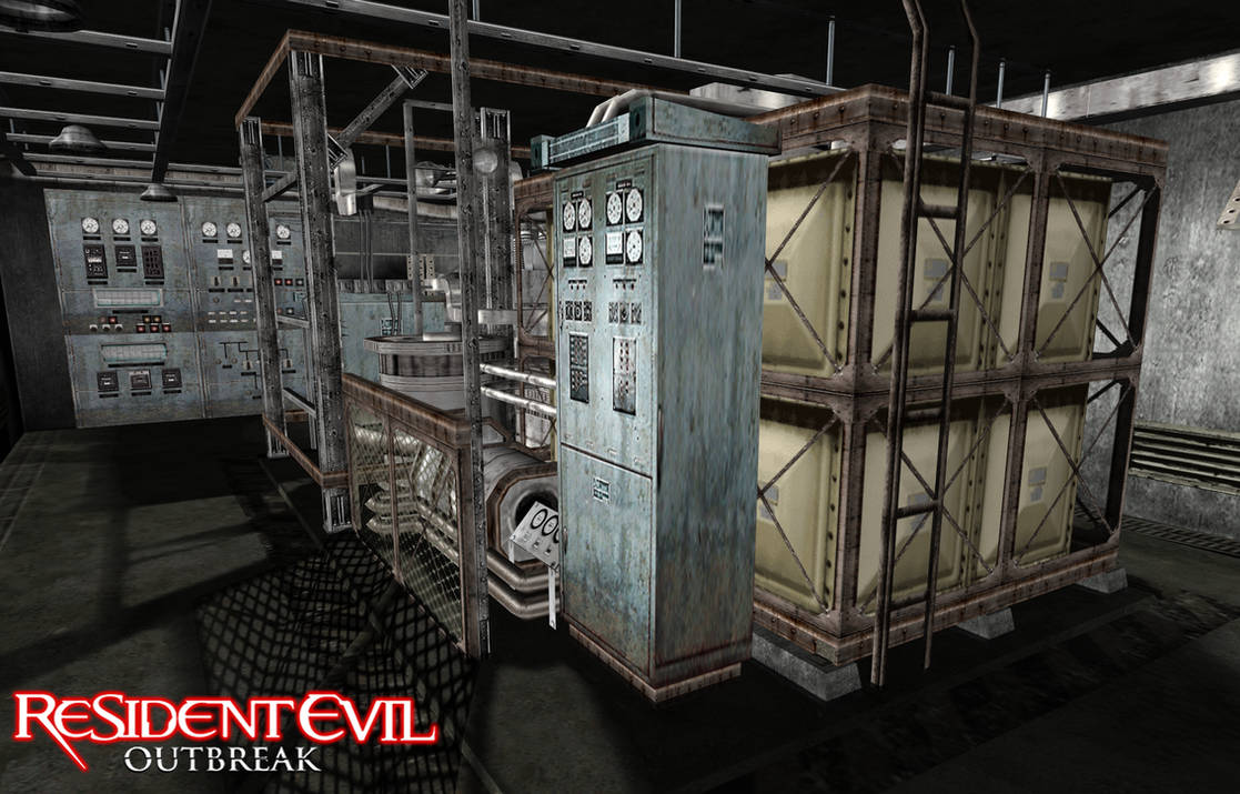 Resident Evil Outbreak Substation Room XPS by Tyrant0400Tp on DeviantArt